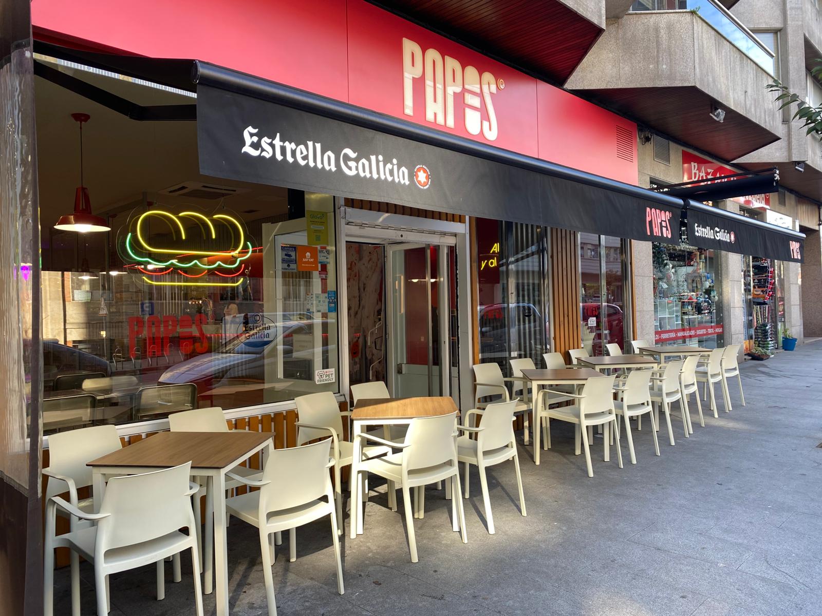 Locales y franquicias de Papos: Contacto y dirección - Bocaterías Papos